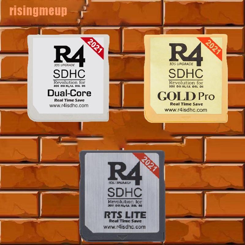Risingmeup (~) ตลับควบคุม R4 Gold Pro Sdhc สําหรับ Ds 3Ds 2Ds พร้อม Usb ...