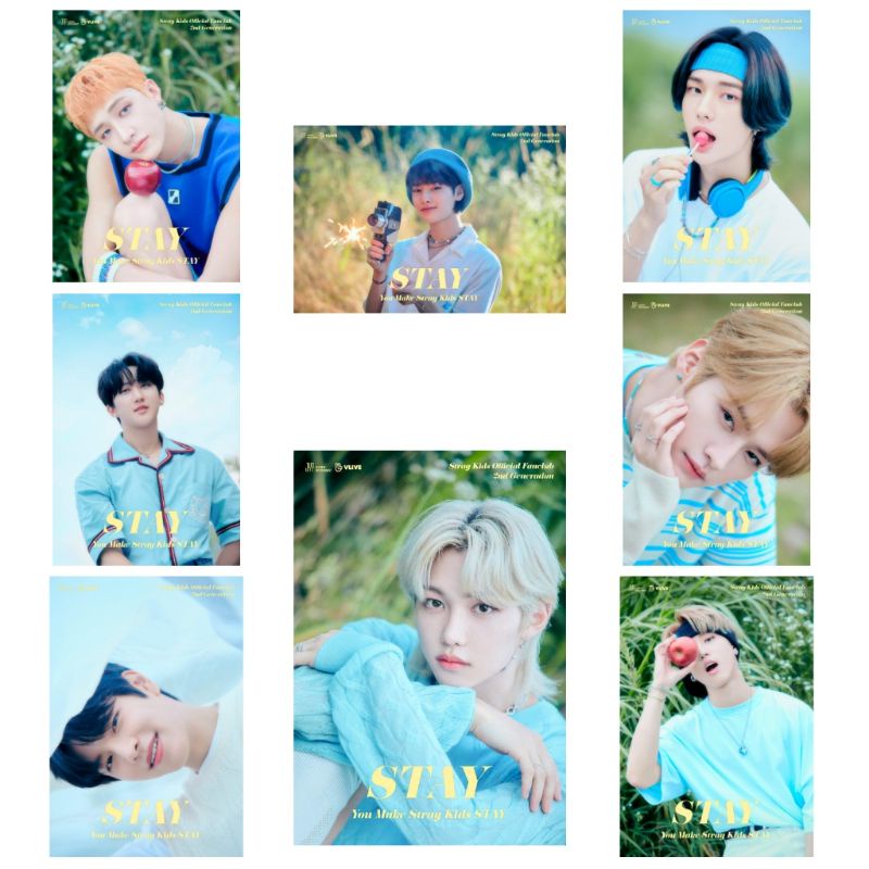 โปสเตอร์ KPOP - Stray Kids(스이 ) FanclubSTAY 2ND GEN KIT CONCEPT PHOTO ...