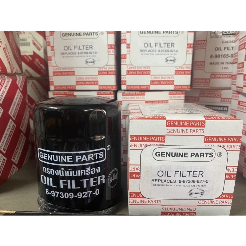 HIBRID ไส้กรองน้ำมันเครื่อง (4JA1/4JH1) D-Max ปี 2002-2004 (รุ่นแรก ...