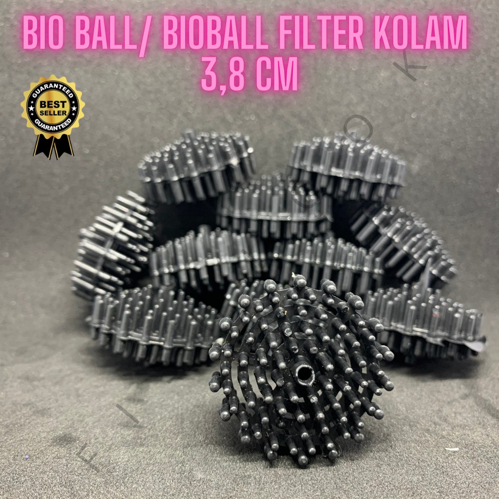 ไส้กรองบ่อ Bio Ball/ Bioball (Rambut Thorns sink) 3,8 cm | Shopee Thailand