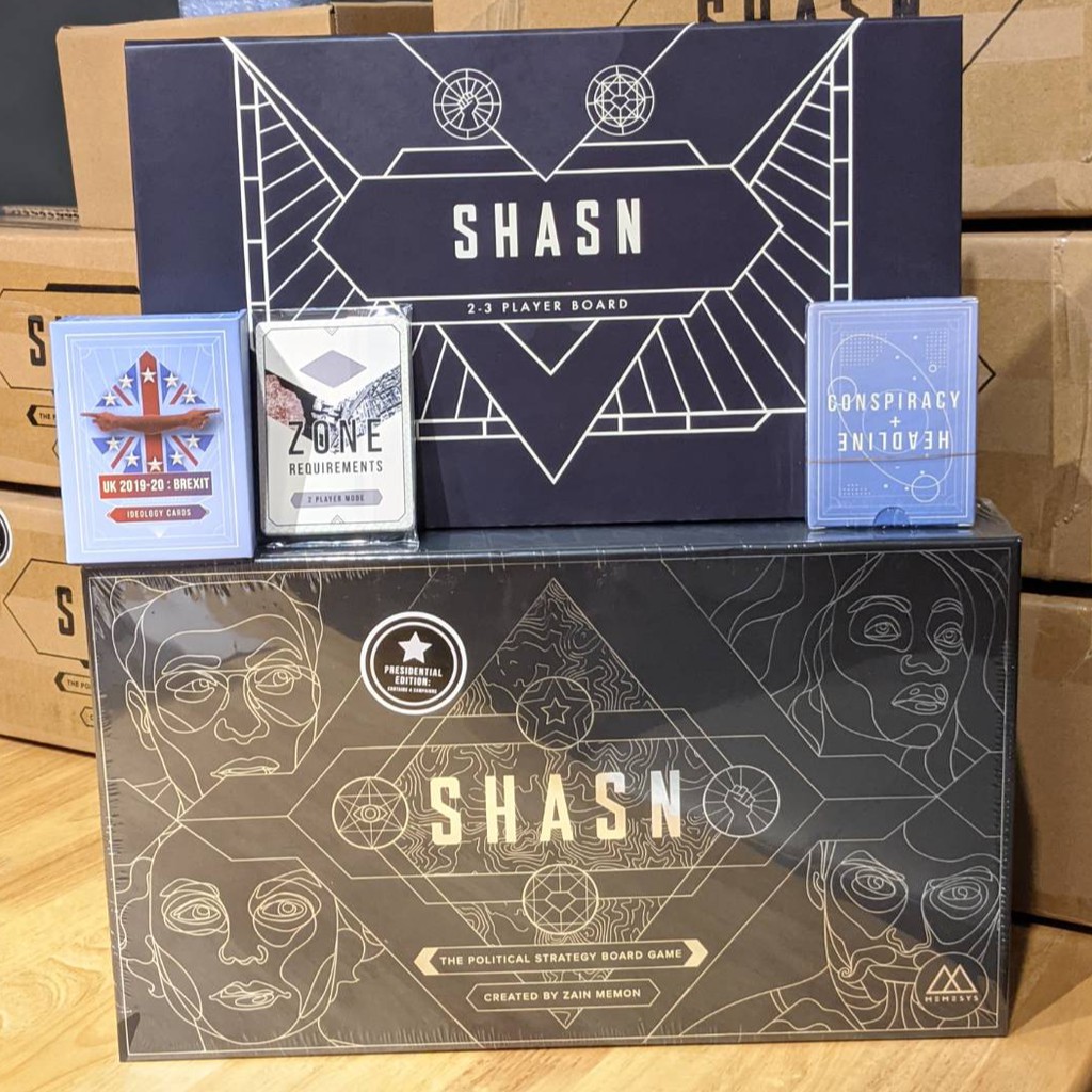 SHASN ALL-IN ครบๆจบที่นี่ Kickstarter เกมส์วางแผน การเมือง การปกครอง ...