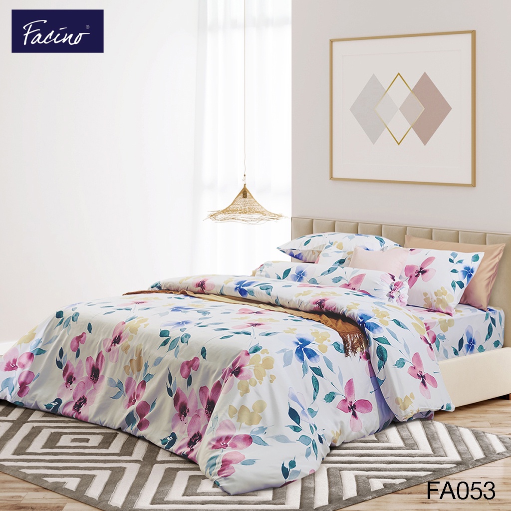 Facino ผ้านวมขนาด 60"x80" " ทอ 330 เส้นด้าย MIX & MATCH YOUR OWN STYLE" FA2 | Shopee Thailand
