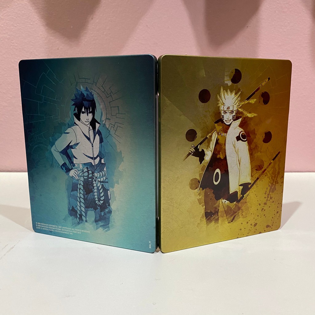 กล่องเหล็ก NARUTO SHIPPUDEN ULTIMATE NINJA STORM 4 STEELBOOK | Shopee ...