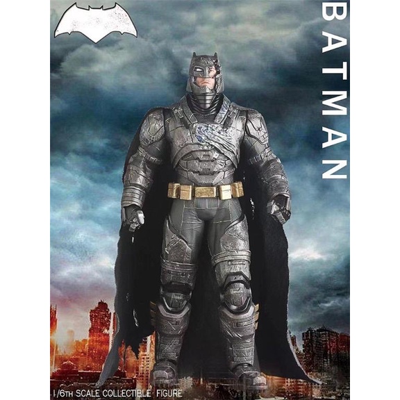 BATMAN Damage Armored 1/6 Figure Statue ตัวใหญ่ 30cm. | Shopee Thailand