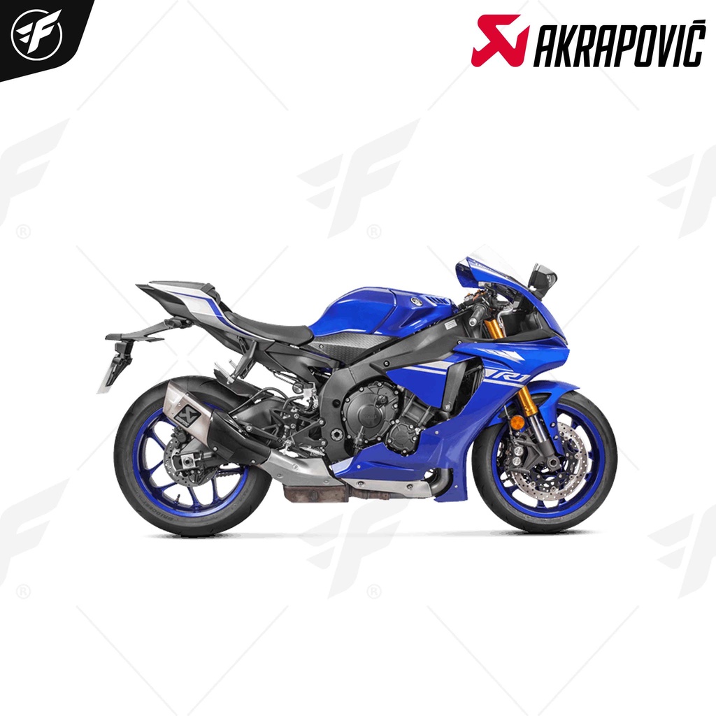 ท่อสูตร/ท่อแต่ง/ท่อไอเสีย Akrapovic Slip on GP Logo Aluminium Limited ...