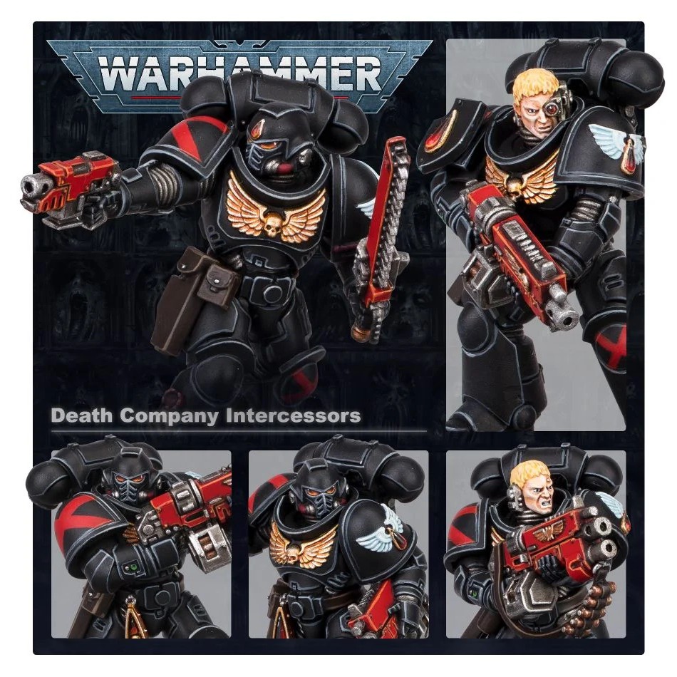 [GWพร้อมส่ง] Warhammer 40K :BLOOD ANGELS: DEATH COMPANY INTERCESSORS ...