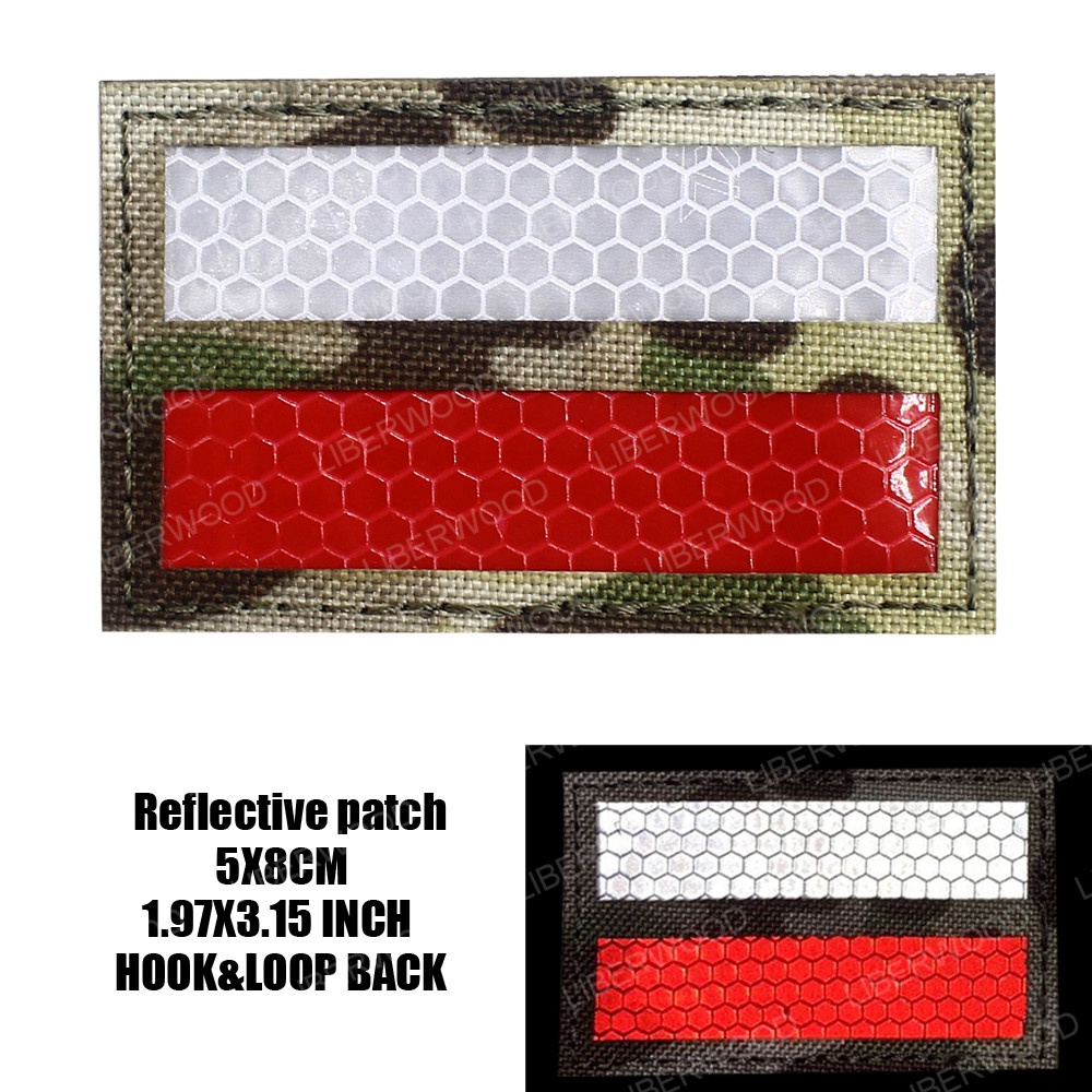Poland Flag Embroidery Patch Polish Eagle Special Force Army Military ...