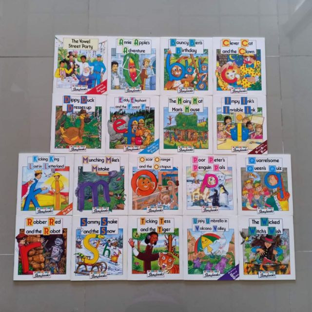 letterland story books (มือสอง) | Shopee Thailand