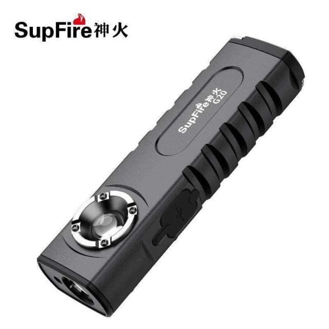 ไฟฉายแนวช่างซ่อมบำรุง Supfire G20 มีเลเซอร์ชี้จุด ท้ายแม่เหล็ก | Shopee ...