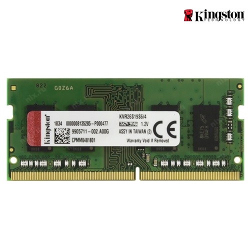 Kingston KVR26S19S6/4 DDR4 2666MHZ RAM Notebook | Shopee Thailand