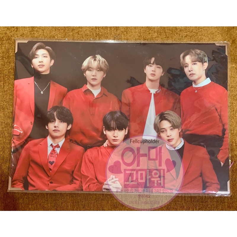 ภาพถ่าย Bts Official MERCH MOTS ON: E PREMIUM PHOTO OT7 | Shopee Thailand