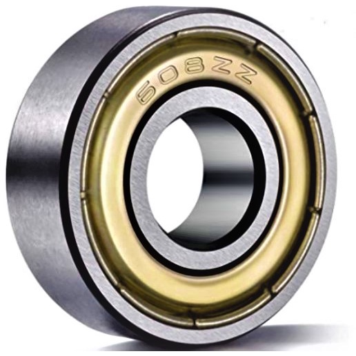 แบริ่ง 608ZZ Bearing 608ZZ ตลับลูกปืน 608ZZ ขนาด ( 8 x 22 x 7 mm.) มีฝา ...