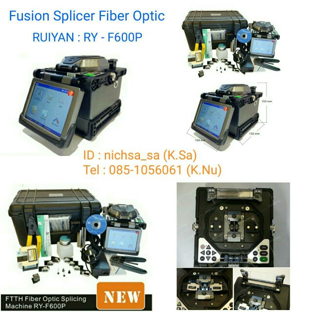 เครื่อง Fusion Splice RUIYAN RY-F600P | Shopee Thailand