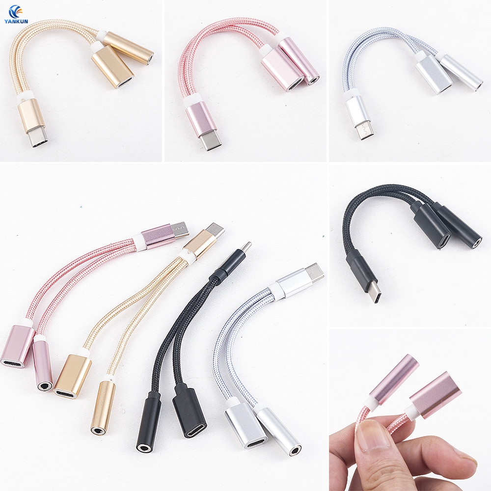 [ COD ] สายเคเบิ้ล Type-C Mobile Phone Type-C to 3.5 มม. | Shopee Thailand