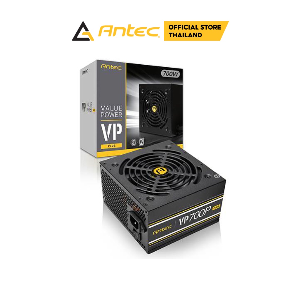 ANTEC ATOM VP700 PLUS เพาเวอร์ซัพพลาย 700W 80 PLUS WHITE | Shopee Thailand