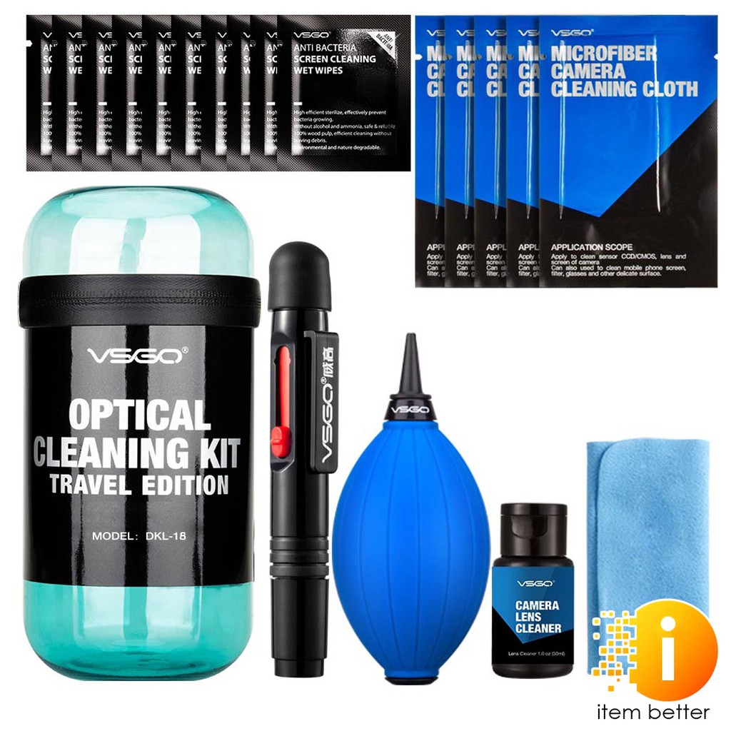 ชุดทำความสะอาด VSGO DKL-15 Travel Cleaning Kit Edition | Shopee Thailand