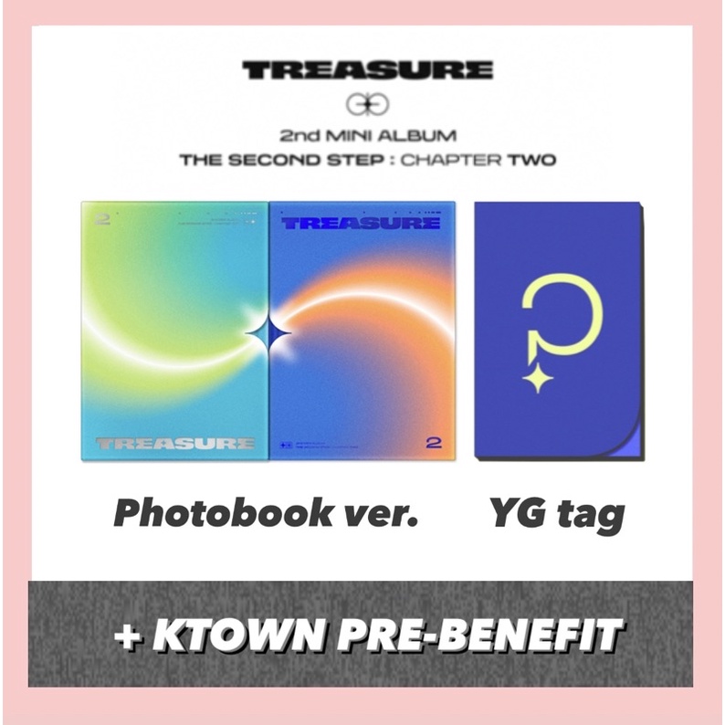 พร้อมส่ง ꒱ 🛒 อัลบั้ม TREASURE 2nd MINI ALBUM [THE SECOND STEP : CHAPTER ...