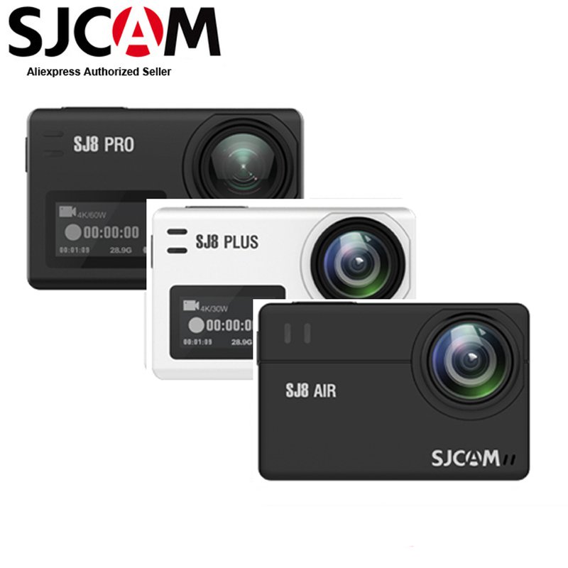 Original SJCAM SJ8 Air & SJ8 Plus & SJ8 Pro 4K 30fps Ultra HD Wifiกัน ...