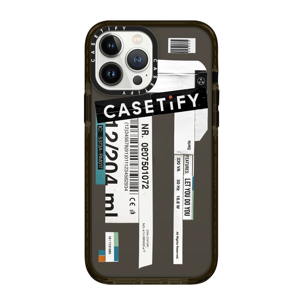 Casetify Impact Case Color: Double Black [13PM สินค้าพร้อมส่ง] | Shopee ...