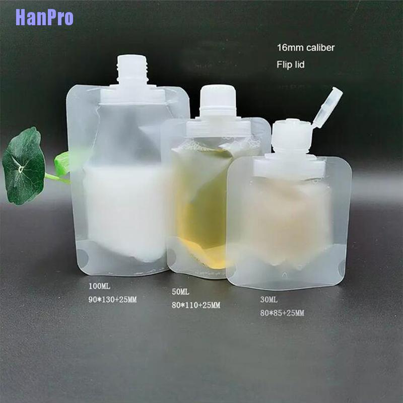 Hanpro> ถุงพลาสติก ขนาด 30/50/100 มล. 3 | Shopee Thailand