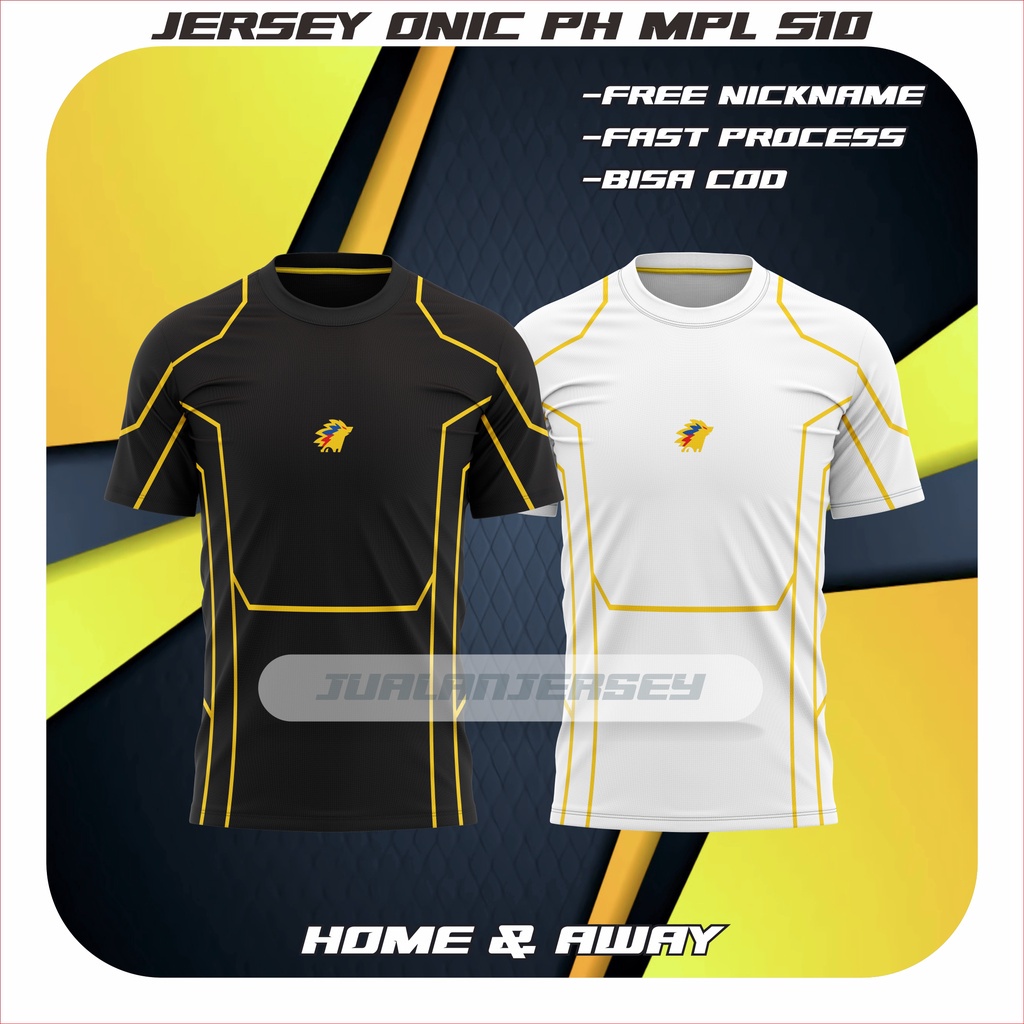 เสื้อกีฬาแขนสั้น ลายทีม Bren Esports 2022 Jersey ONIC PH 2022 2023 ...