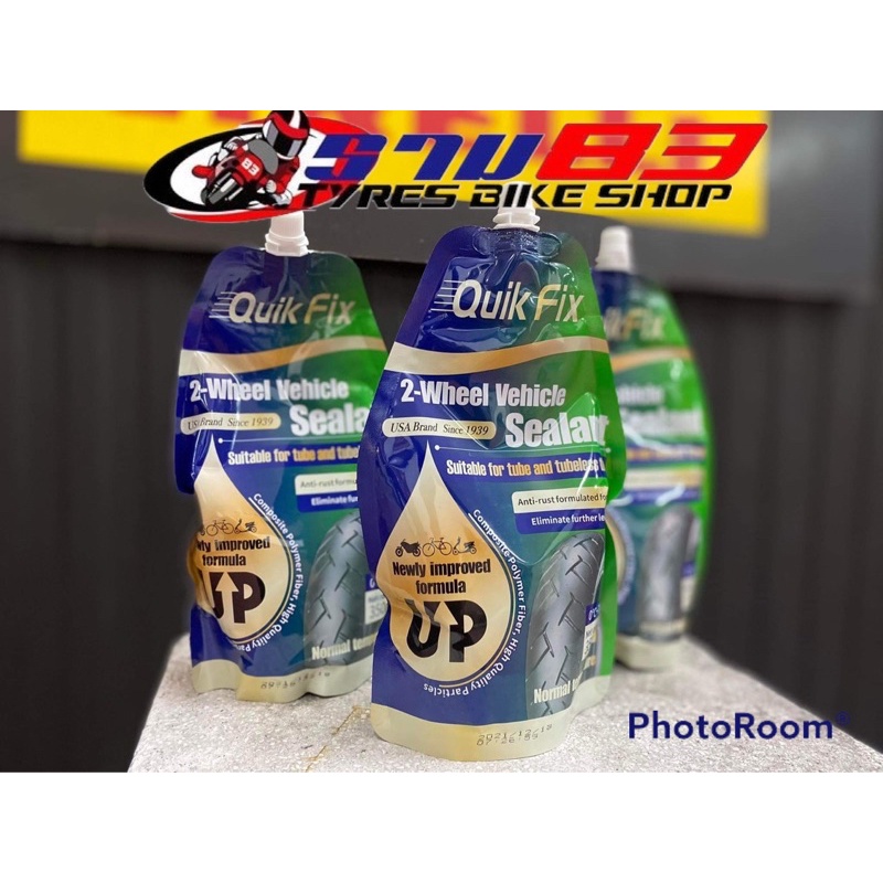 น้ำยาปะยางรถ Quik fix | Shopee Thailand