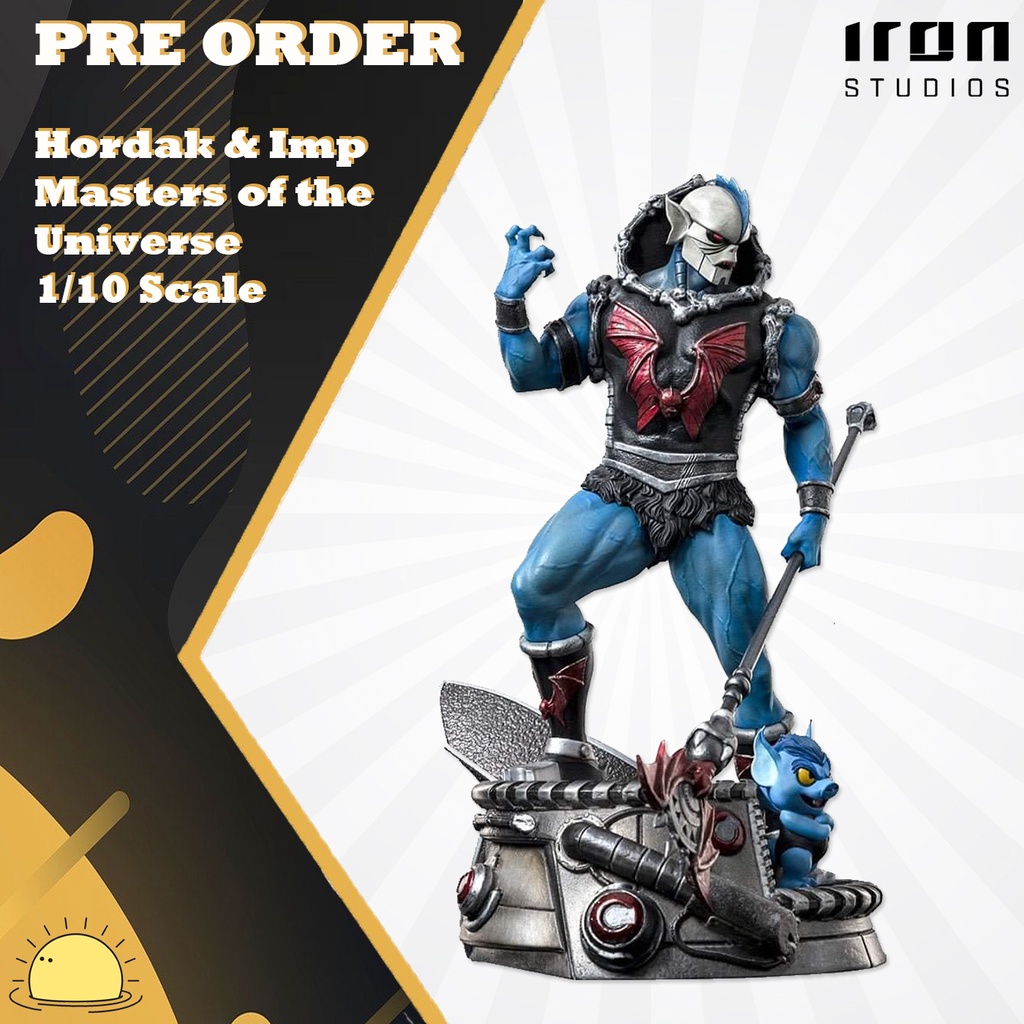 Pre order Iron Studios Hordak & Imp Masters of the Universe 1/10 Scale ...