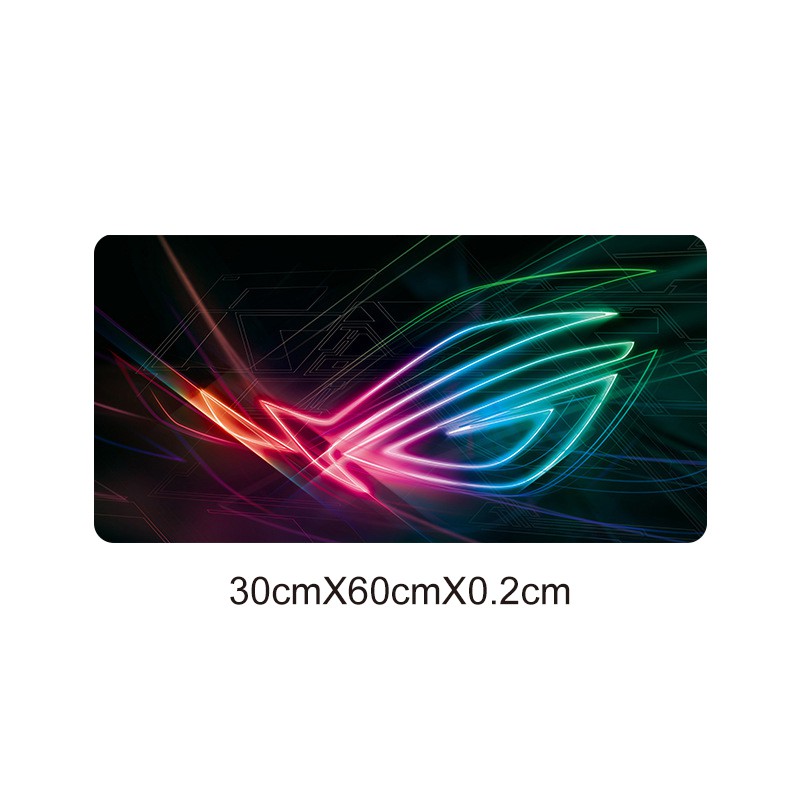 Rog RGB Gaming แผ่นรองเมาส์ขนาดใหญ่ LED สีสันสดใส - แผ่นรองเมาส์ USB ...