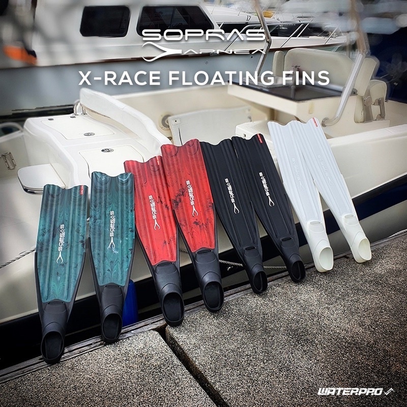 Sopras Sub Apnea รุ่น X-Race ฟินลอย ไม่จมน้ำ - ฟินฟรีไดฟ์ | Shopee Thailand