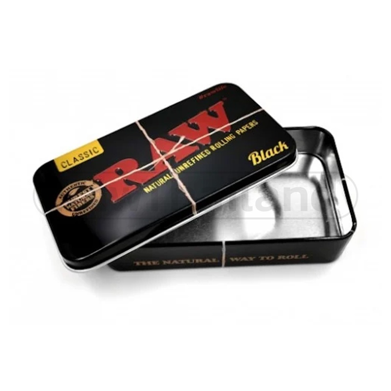 (ของแท้100% ส่งไว)RAW Tin Box กล่องเหล็ก Raw วัสดุ โลหะอย่างดี ขนาด 11 ...