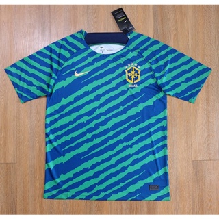 !!!เสื้อบอล AAA เสื้อซ้อม ทีมชาติ บราซิล Brasil Brazil Training kit ...