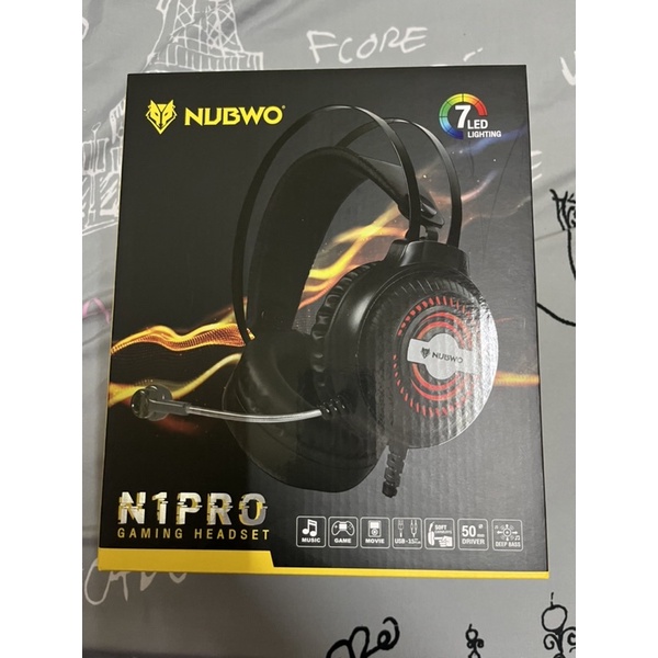 NUBWO N1 PRO Gaming headset | Shopee Thailand