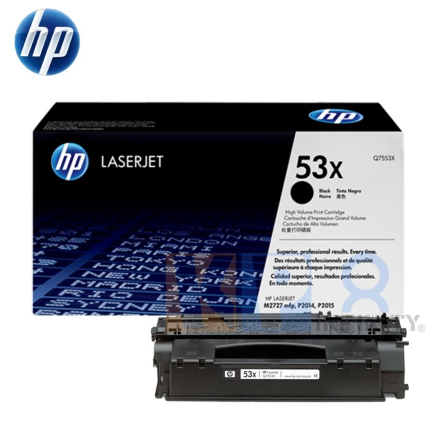 HP LaserJet Toner Q7553X (53X) (Black) | Shopee Thailand