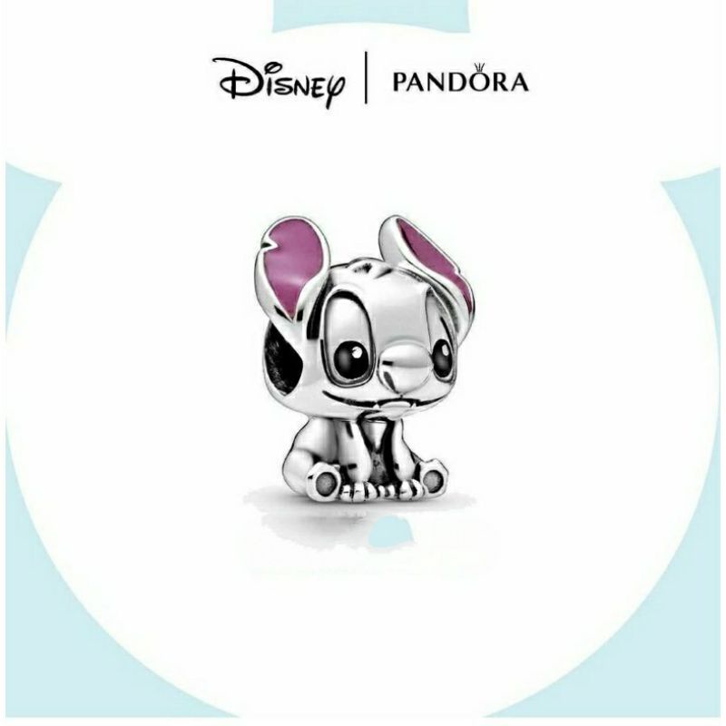 (ของแท้100%)Pandora silver Disney charm เบบี๋สติช (ไม่รวมกำไลเฉพาะสติช1 ...