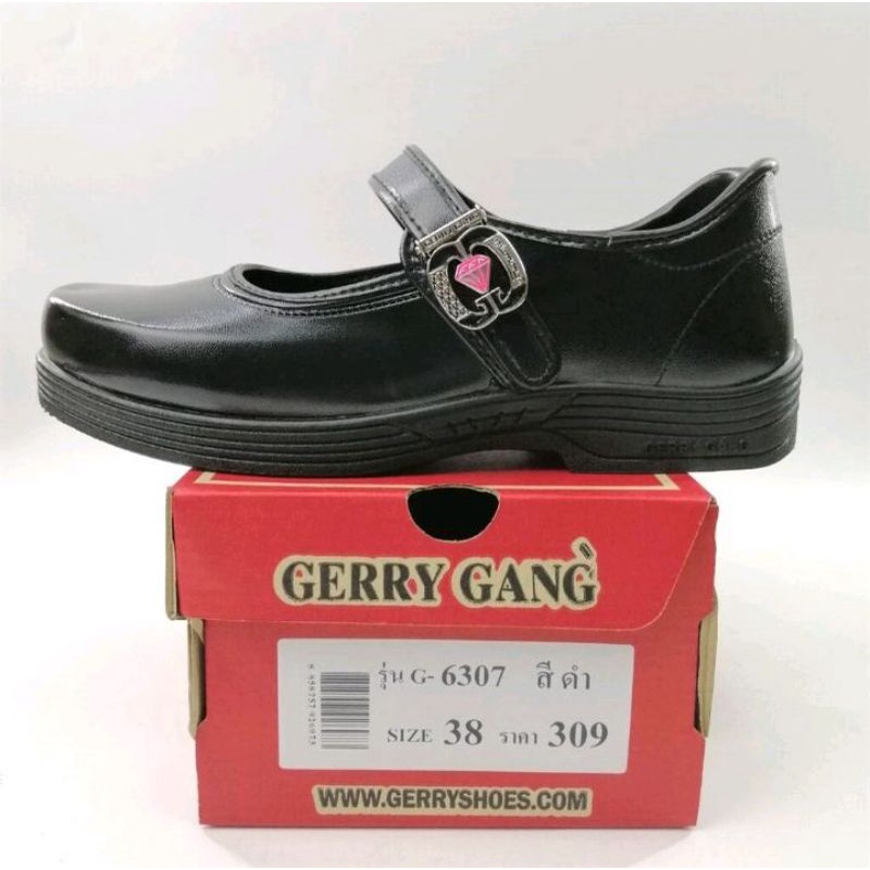 รองเท้านักเรียนหญิง gerry gang รุ่น g-6307 | Shopee Thailand