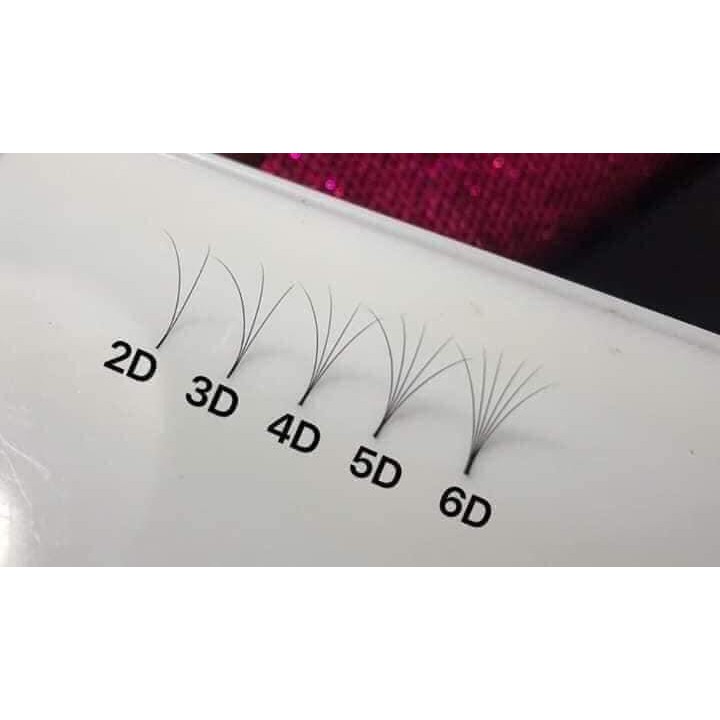 ขนตาจับช่อสำเร็จ 2D 3D 4D 5D 6D 7D | Shopee Thailand