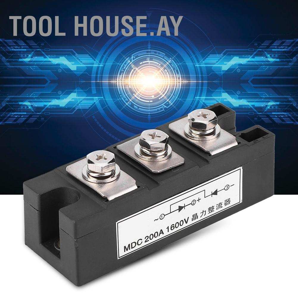 เครื่องมือบ้าน Mdc 200A 1600V เครื่องมือวงจรเรียงกระแสไดโอดอินเวอเตอร์ | Shopee Thailand