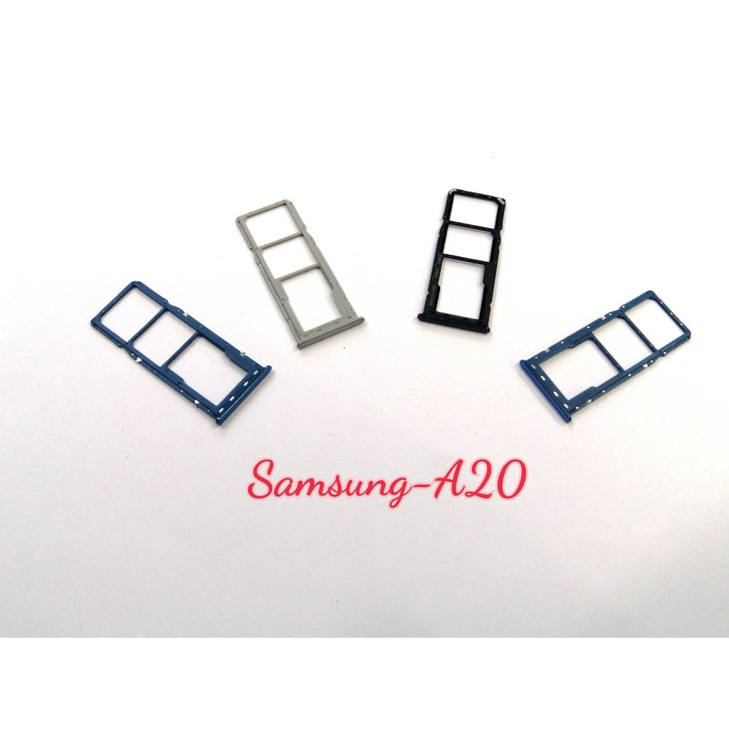 ถาดใส่ซิม (Sim Tray) - Samsung A20 | Shopee Thailand
