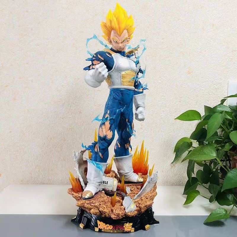 Oversized Dragon Ball Vegeta IV Figure（With Led） | Shopee Thailand
