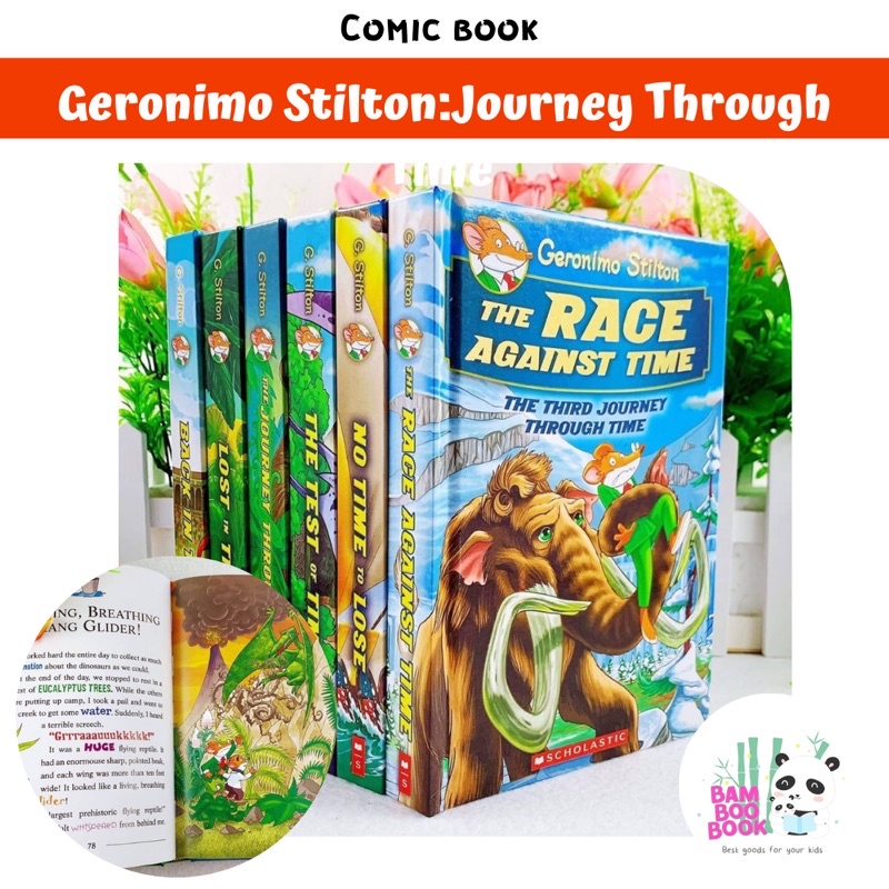 พร้อมส่ง !! Geronimo Stilton ชุด The journey through time ชุด 8 เล่ม ...