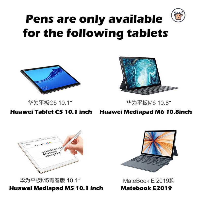 HUAWEI M Pen ปากกาStylusสำหรับHuawei M5 M6 MatePad stylus pen tablet ...