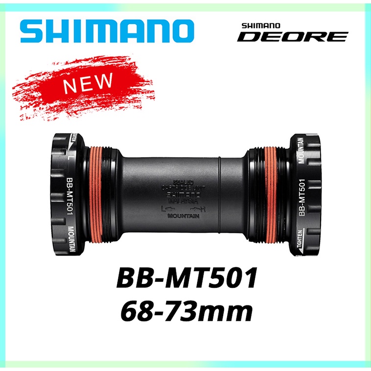Shimano Deore XT MT800 MT500 SM-BB52 กะโหลกจักรยานเสือภูเขา 68 73 มม. สําหรับ m4100 m5100 m6100 ...