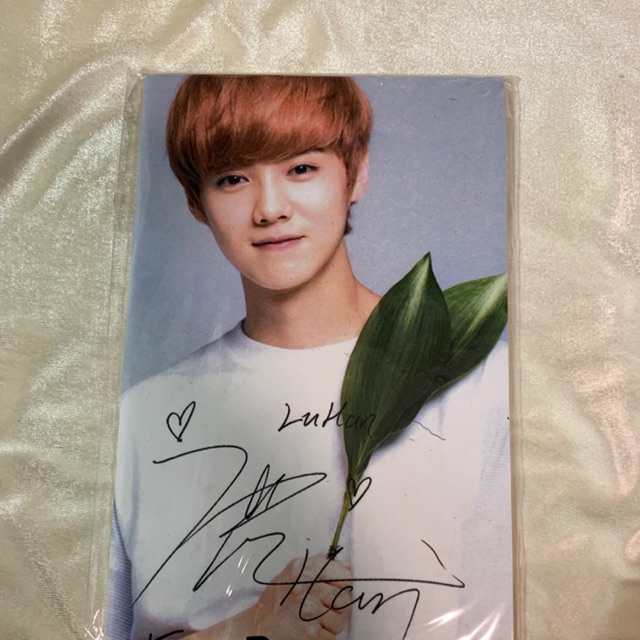 สมุดจด LUHAN EXO จากหน้าการ์ด Natural Republic | Shopee Thailand