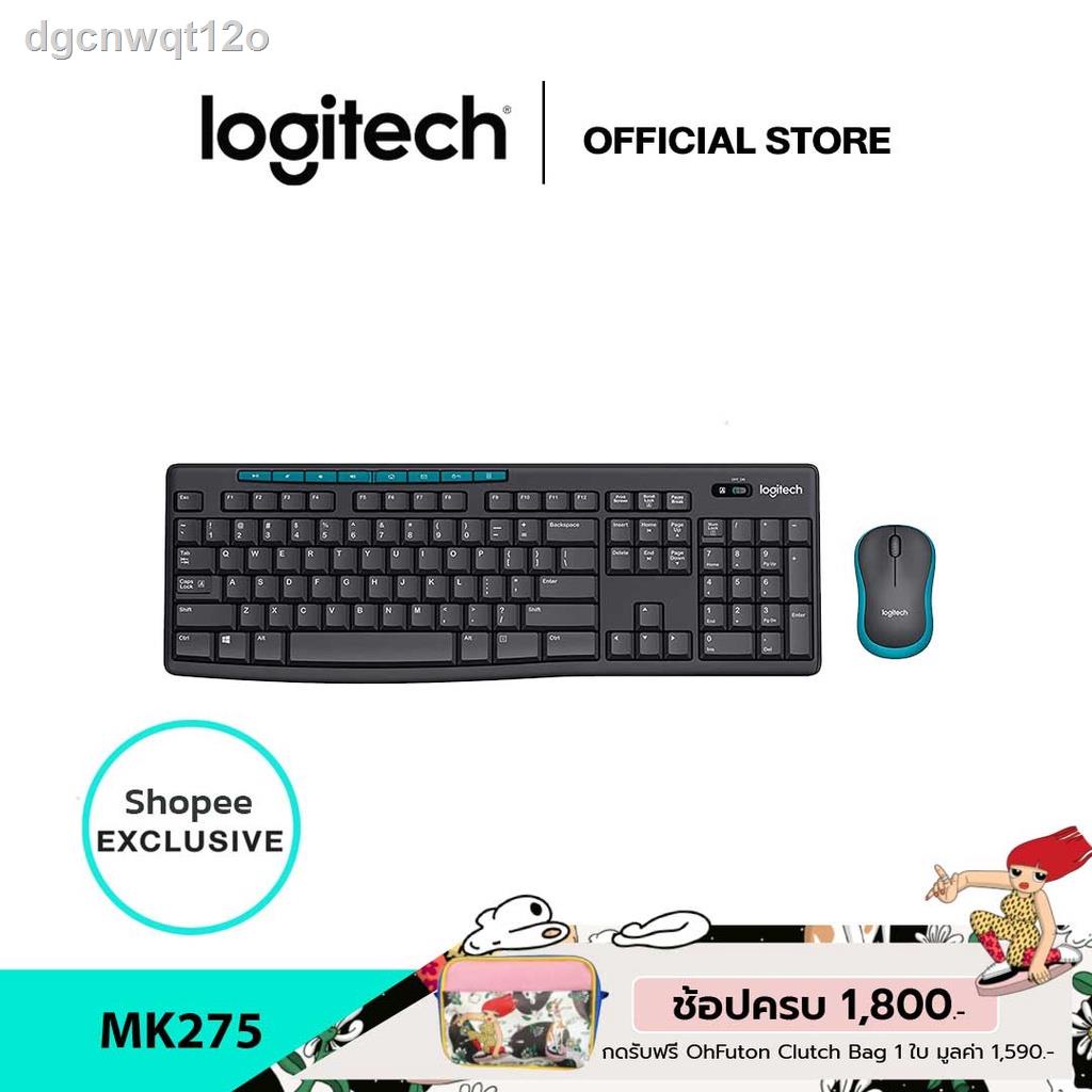 Logitech Mk275 Wireless Keyboard And Mouse Combo Eng Keycap Sticker Th