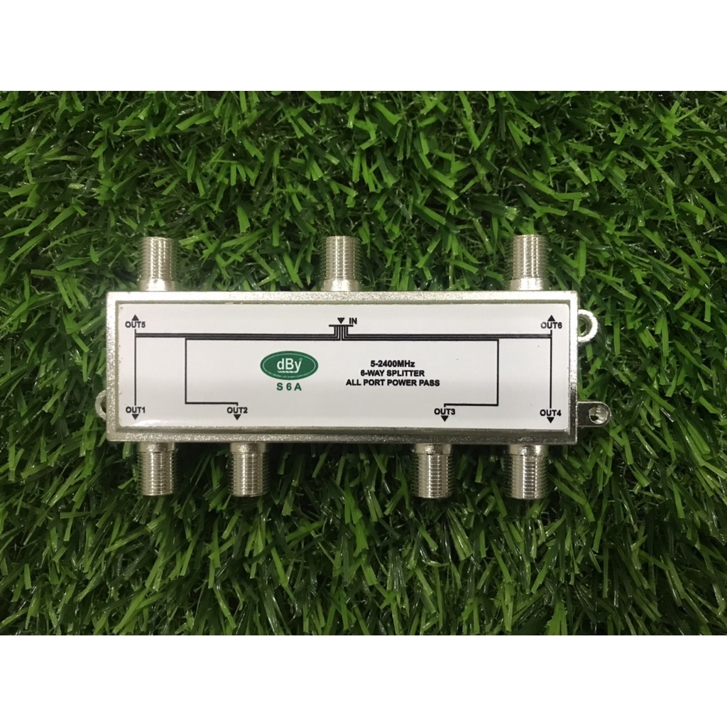 07-DBY-S6A Splitter 6 way All Post รุ่น S6A | Shopee Thailand