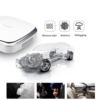 เครื่องฟอกอากาศในรถยนต์ smart car air purifier เครื่องกรองpm2.5 กำจัด ...