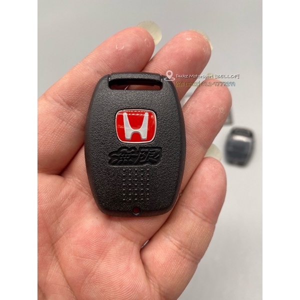 เคสกุญแจรีโมทรถยนต์ สําหรับ Honda Mugen Spoon JDM Red H Type R Key Fob ...