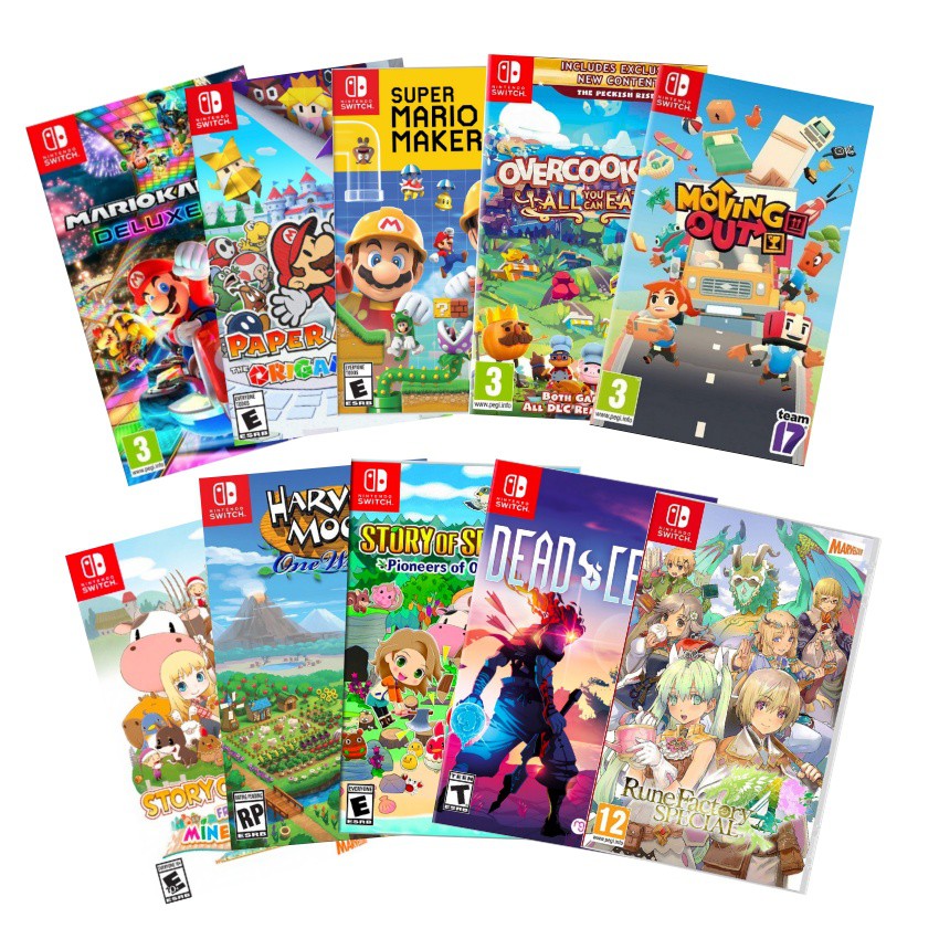 Nintendo Switch 10 Game ที่ขายดีทางร้าน นินเทนโดสวิทซ์ 8 เกมขายดี ปี ...