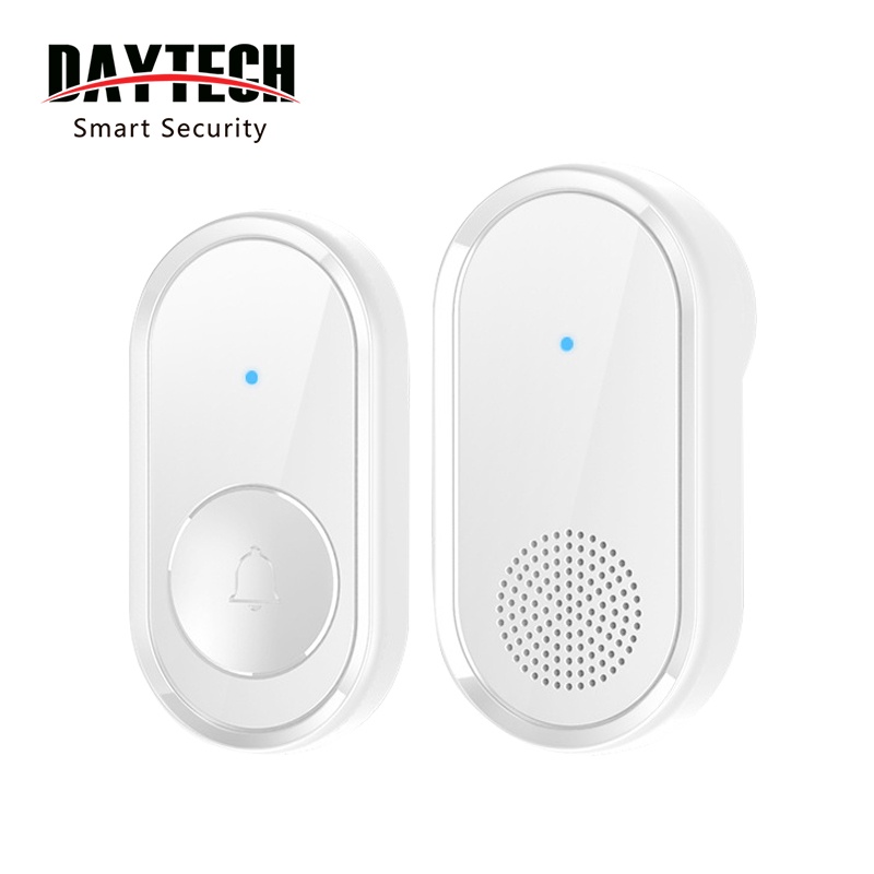 Daytech ออดประตูไร้สาย ปลั๊ก US กันน้ํา ระยะ 30 เมตร 60 ริงโทน 0-110dB DB09BL | Shopee Thailand