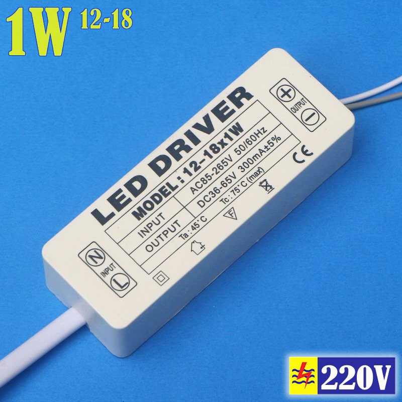 Hpl ไดร์เวอร์ LED Ac to Dc 12-18x 1W LED OUT.DC.36-65V 200MA CURRENT ...